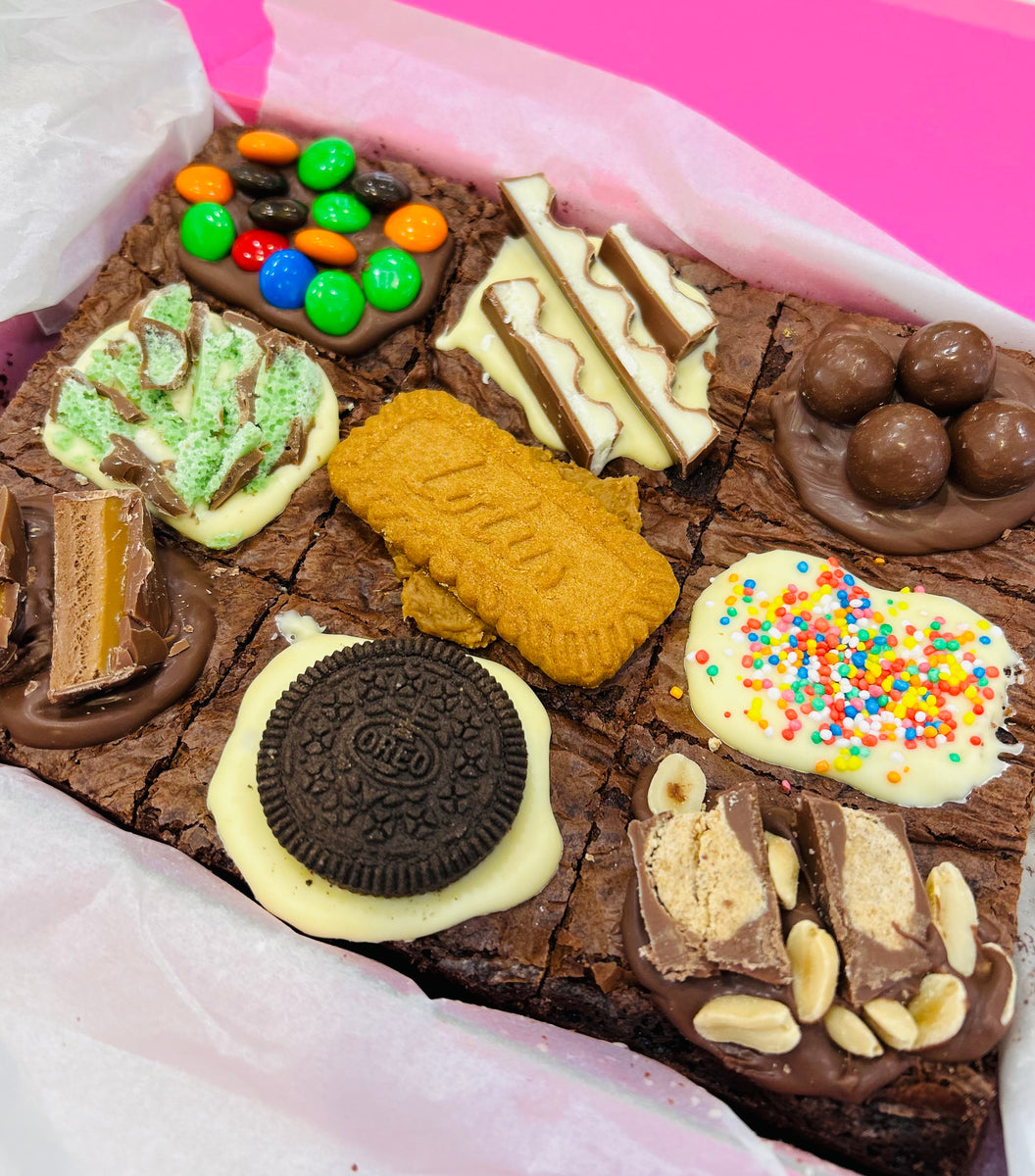 Loaded Brownie Gift Box | Best Fudge & Choc Brownies | Baked bythe Bay ...